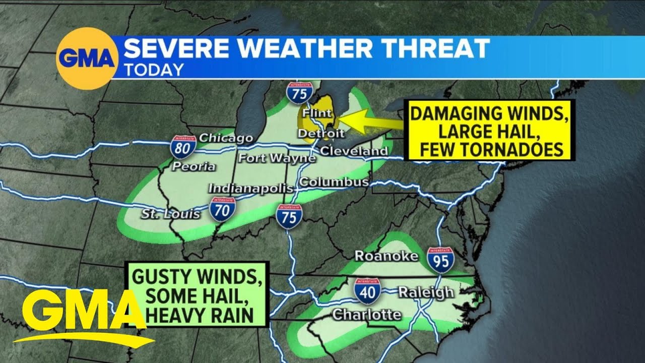 Could severe weather complicate holiday travel plans? - YouTube