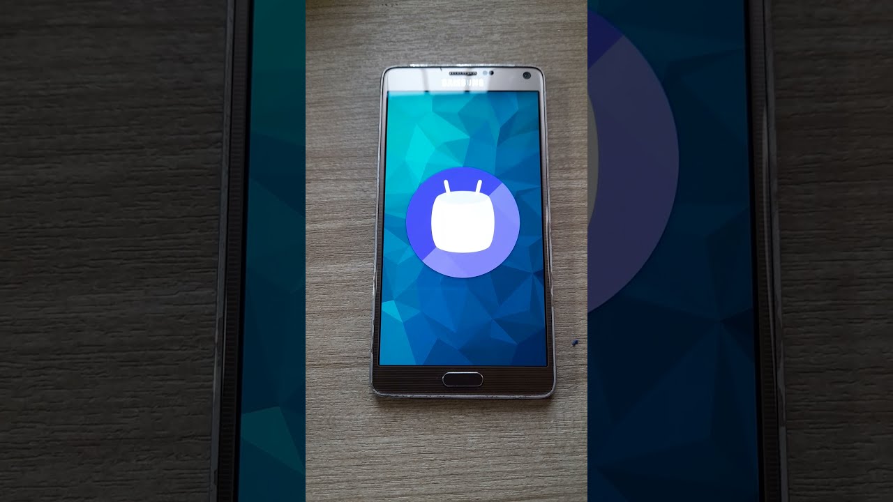 Android 6 easter egg on Samsung Galaxy Note 4 - YouTube