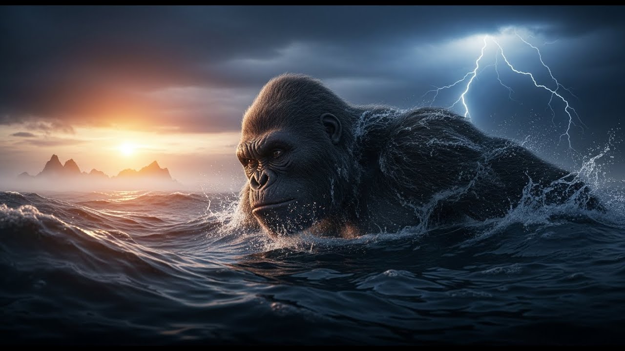 The Secret Journey: King Kong millions years ago/Crossing the Ocean ...