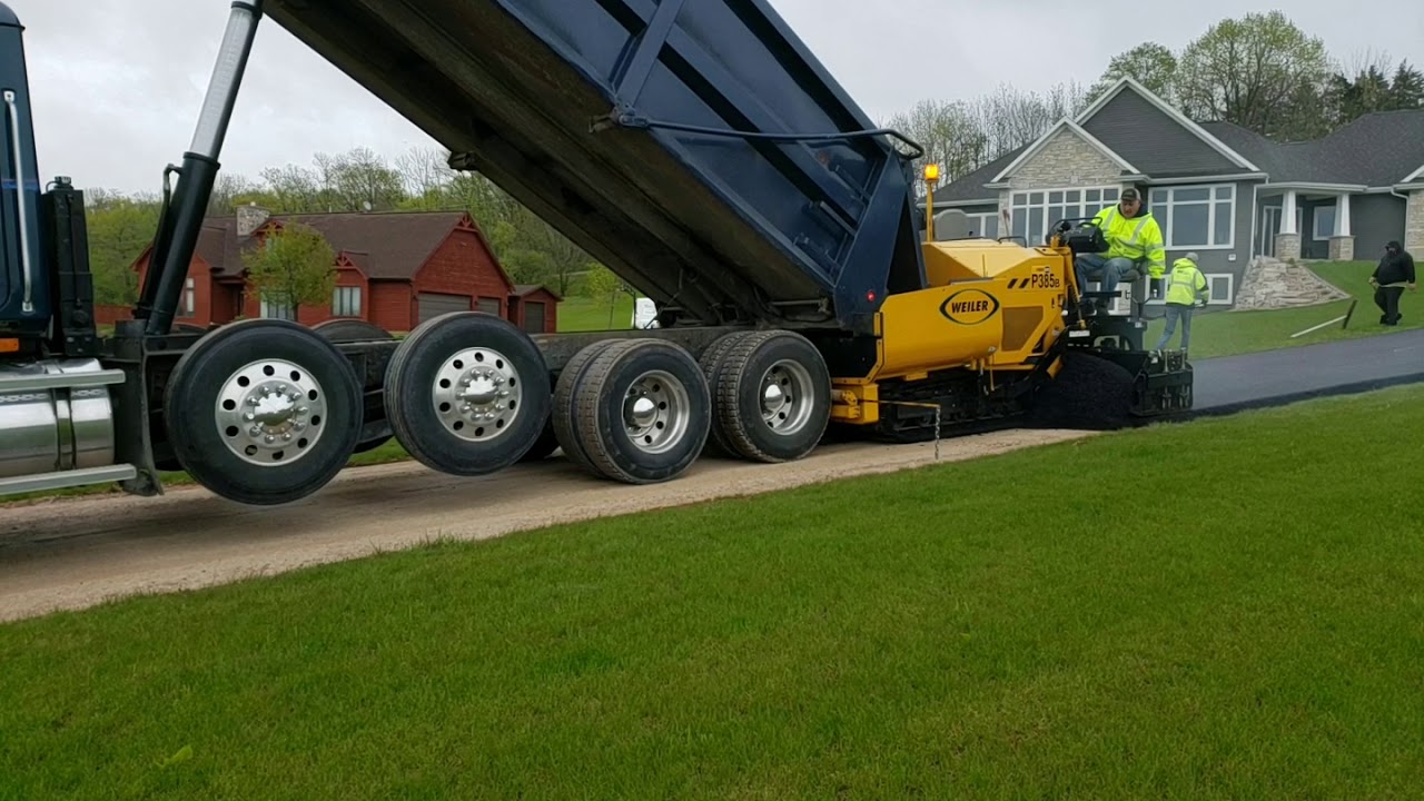 New Weiler paver - YouTube