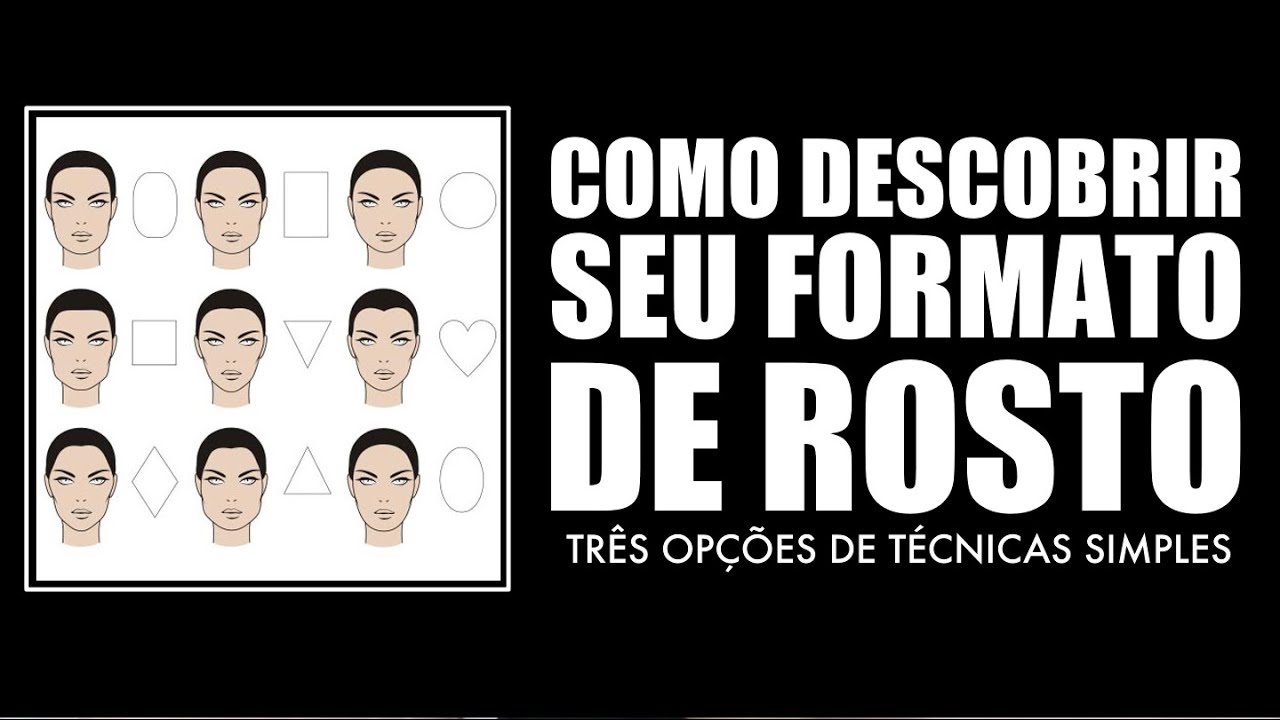 COMO IDENTIFICAR O FORMATO DO SEU ROSTO - Vitória Portes - YouTube