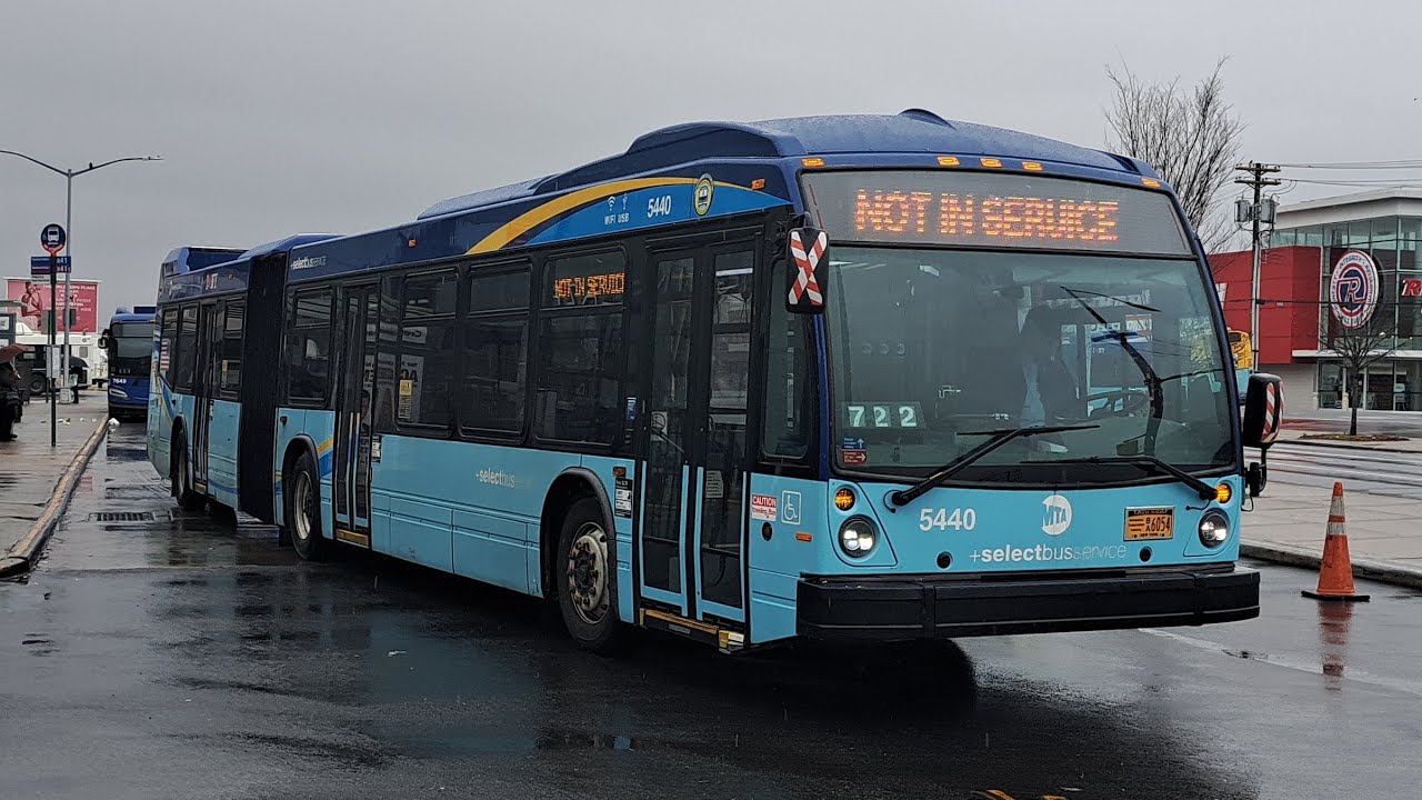 [MTA]:NIS 2016 Novabus LFSA Smartbus [5440] - YouTube