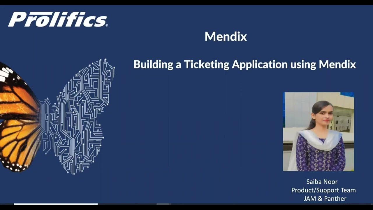 Building a Ticketing Application using Mendix - YouTube