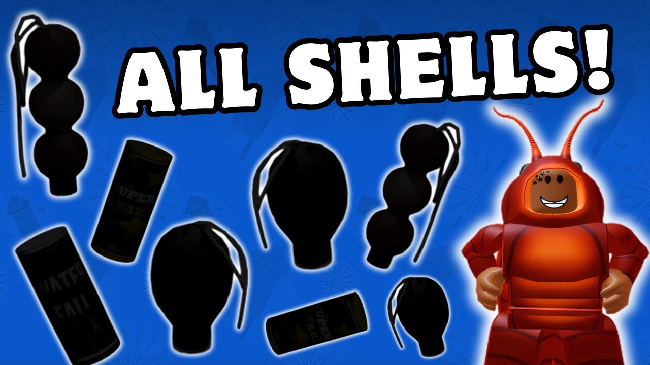 All New Shells In Fireworks Playground Roblox (08/30/2025) - YouTube