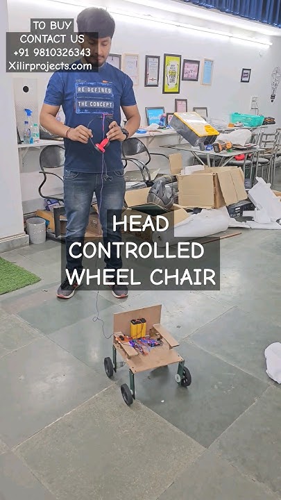 Head Controlled Wheel Chair using Arduino #project #ideas #awardwinning ...