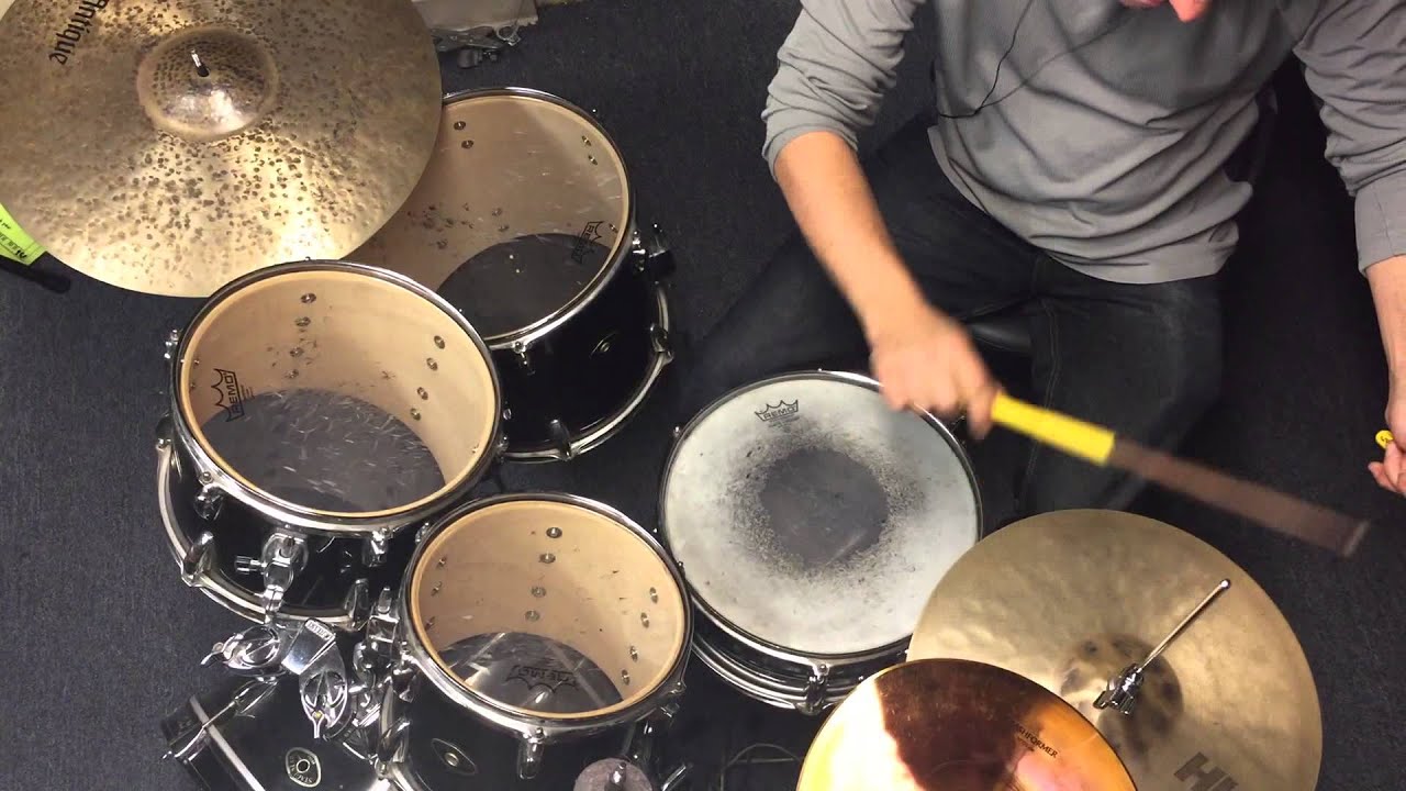Timelapse Drums - Improvised Drumming Workout: 2 - YouTube