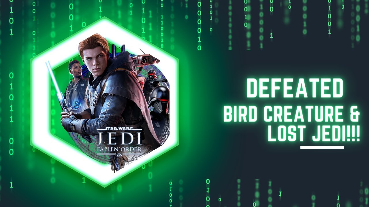 Epic Battle: Defeating Bird Creature and Lost Jedi in Fallen Order ...