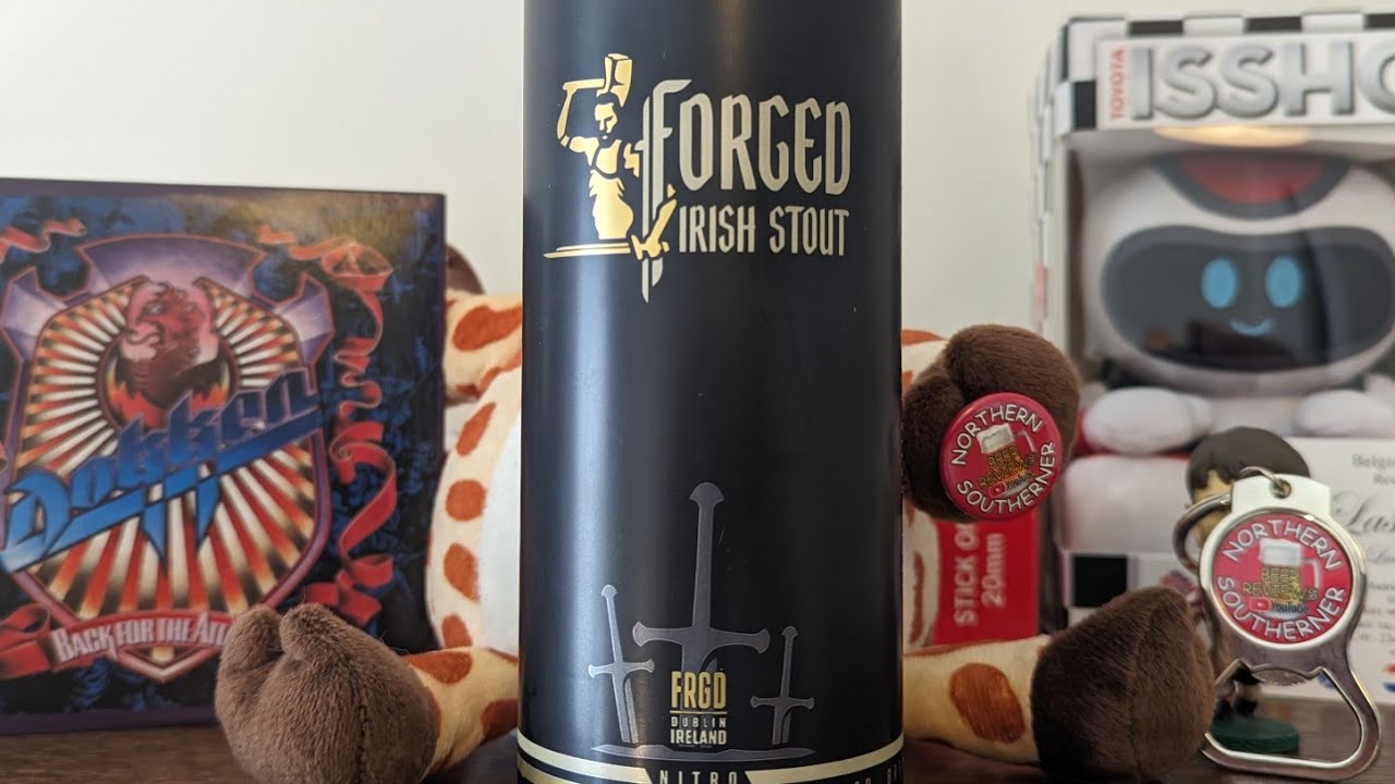 Forged Irish Stout (can) 4.2% (Conor McGregor) - YouTube