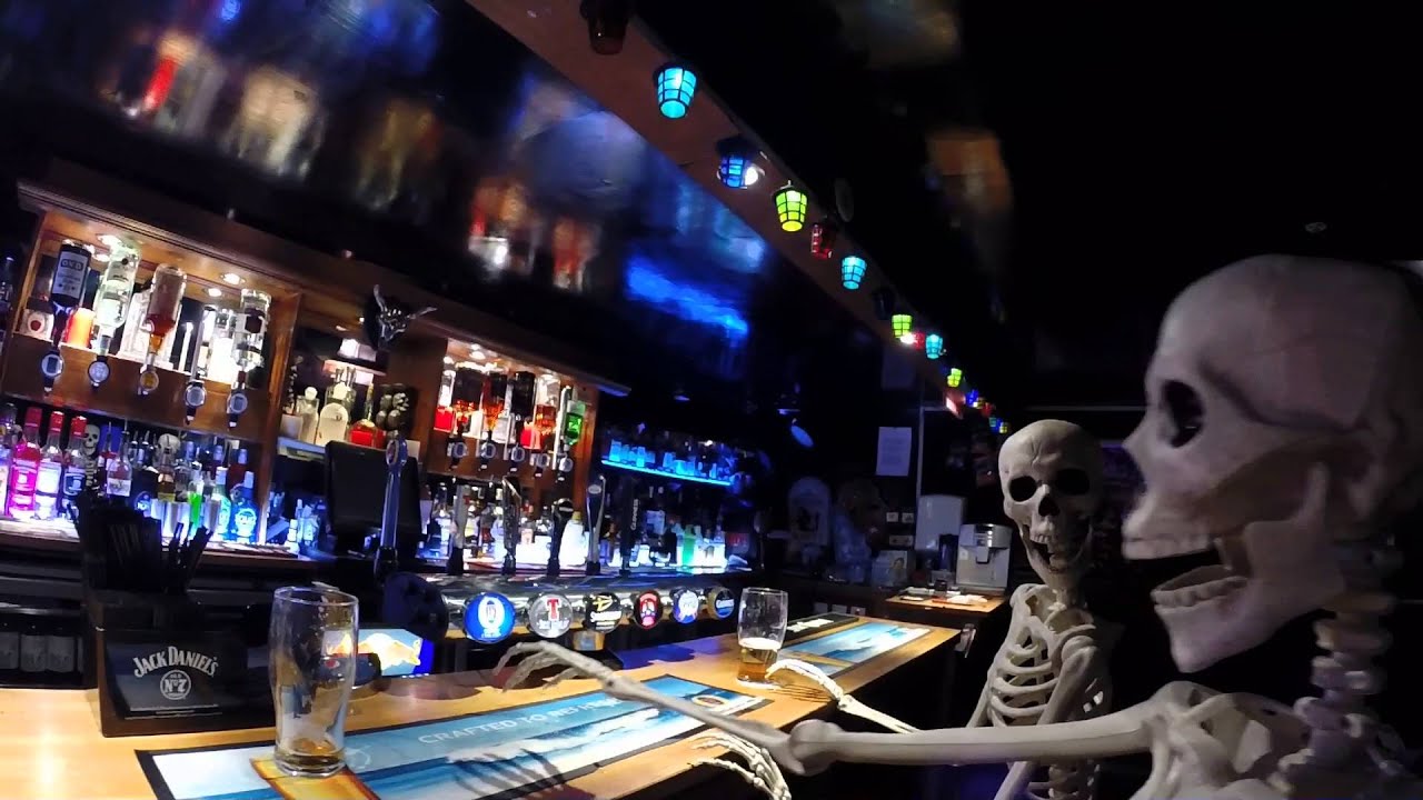 Skeletons at The Banshee Labyrinth // Scotland's Most Haunted Pub - YouTube