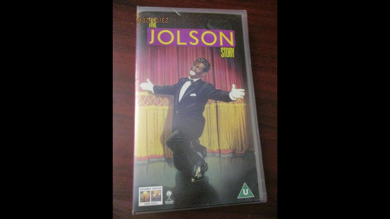 Original VHS Opening and Closing to The Jolson Story UK VHS Tape - YouTube