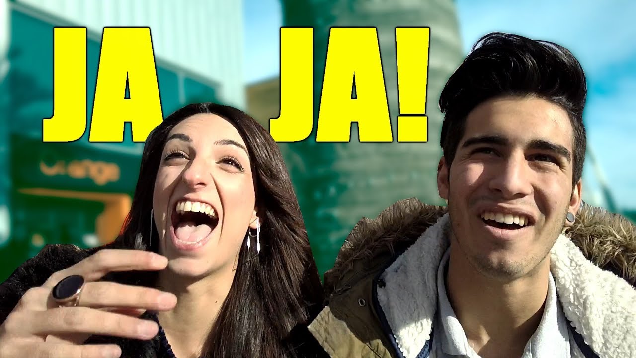 Contando CHISTES a desconocidos - YouTube