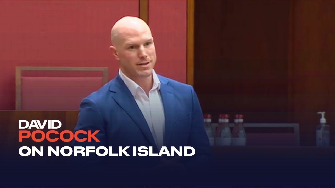 David Pocock - 2 August 2022 - on Norfolk Island - YouTube
