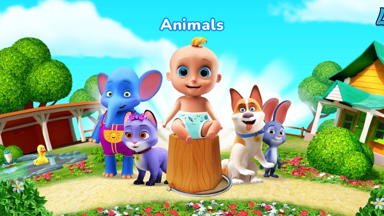 animals #animals #katun #kid's #bablucomedy #bablukdbablu - YouTube