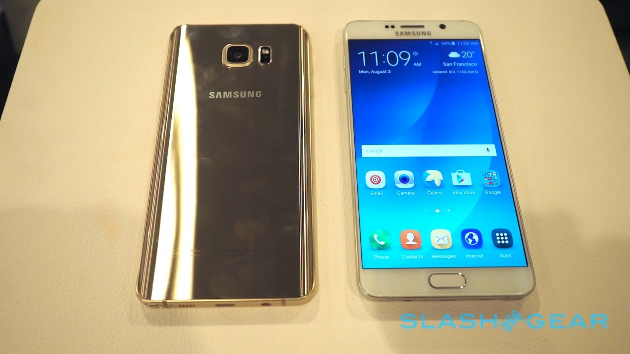 Samsung Galaxy Note 5 Unveiled ( and a bit of galaxy edge 6 +) Just ...