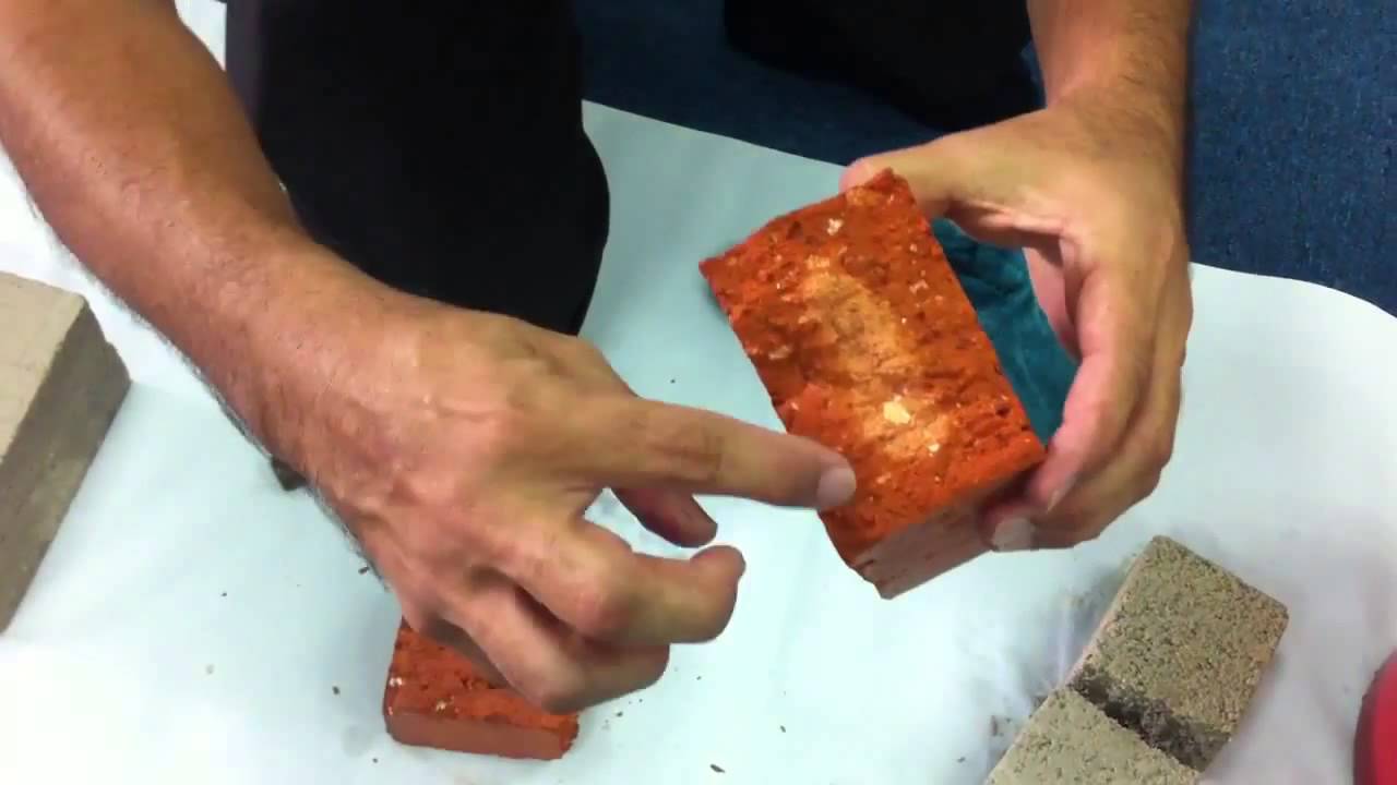 Kamcrete AAC Block - Water Absorption Comparison between Solid bricks ...