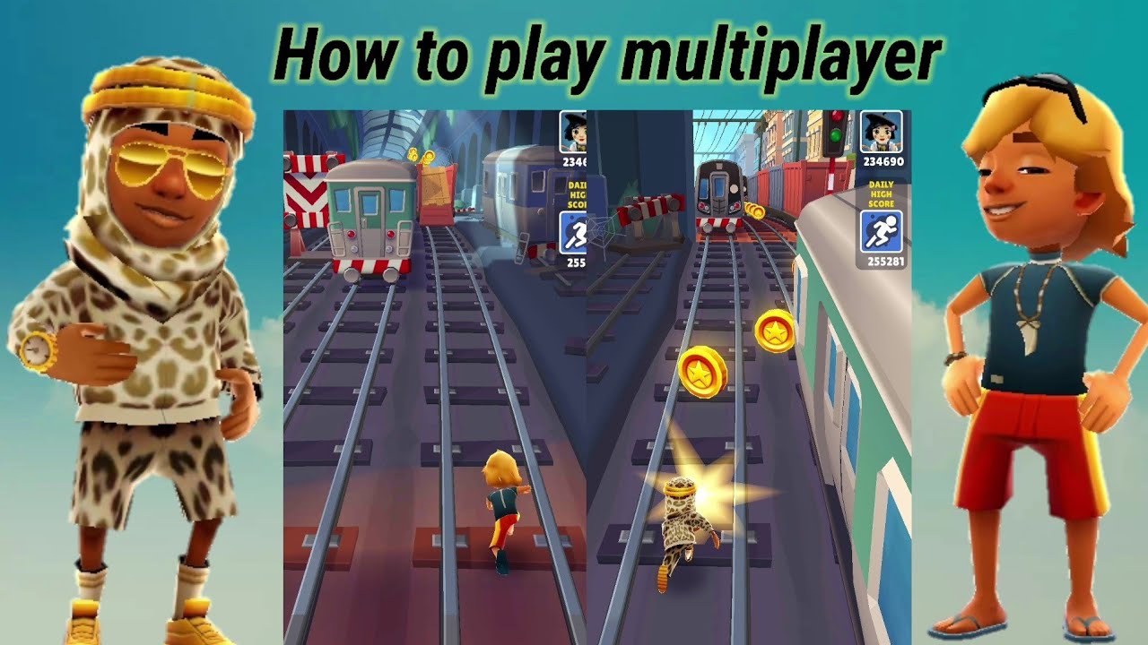 How to play multiplayer in subway surfers 2022 🤔 - YouTube