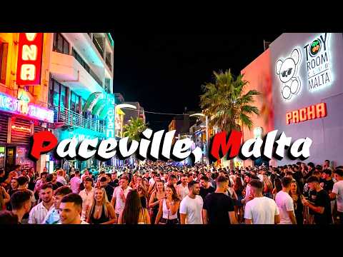 Nightlife in Paceville, Malta June 2026
