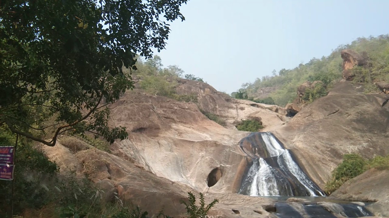 Sarayu Water Falls near Devarapalli ,Vishakapatnam. - YouTube
