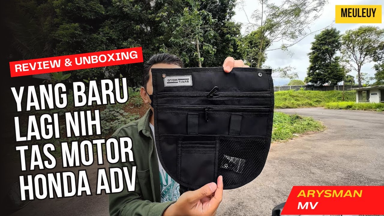 PASANG TAS TOOLKIT DI HONDA ADV - YouTube