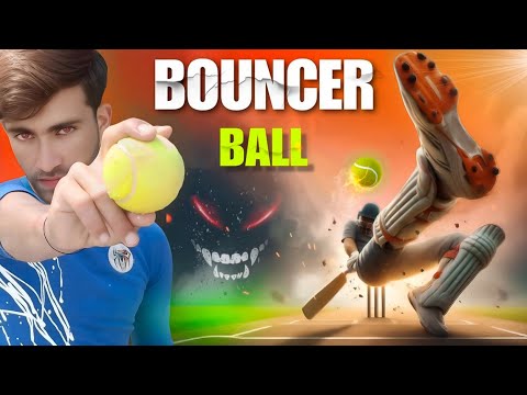 How to bowl a Perfect Bouncer with Tennis Ball  || Cricket Fans Channel