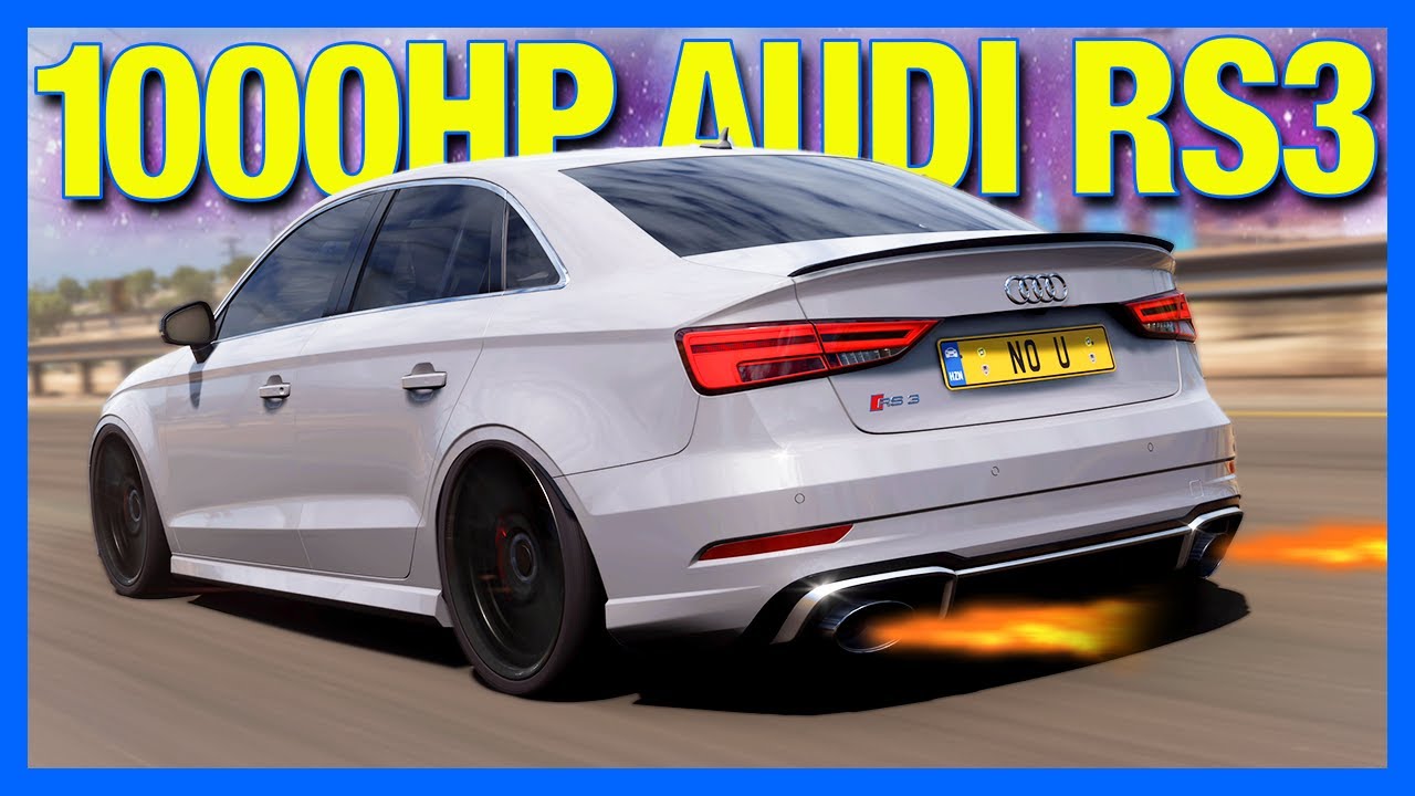 Forza Horizon 5 : 1000 Horsepower Audi RS3 Customization!! (FH5 Audi ...