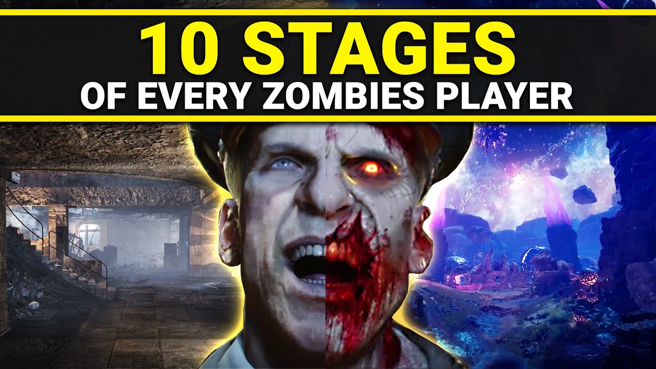 The 10 Stages of Every COD Zombies Player - YouTube