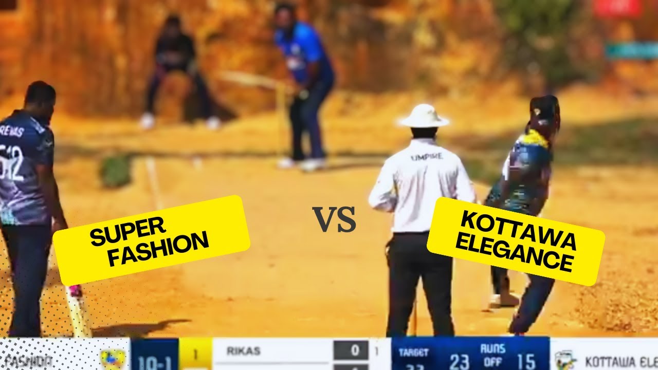 PANADURA SUPER FASHION VS KOTTAWA ELEGANCE🥺 || PASINDU CHANDIMAL CHALLENGE TROPHY🏏 - YouTube
