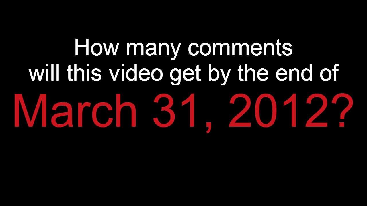 How many comments? - YouTube