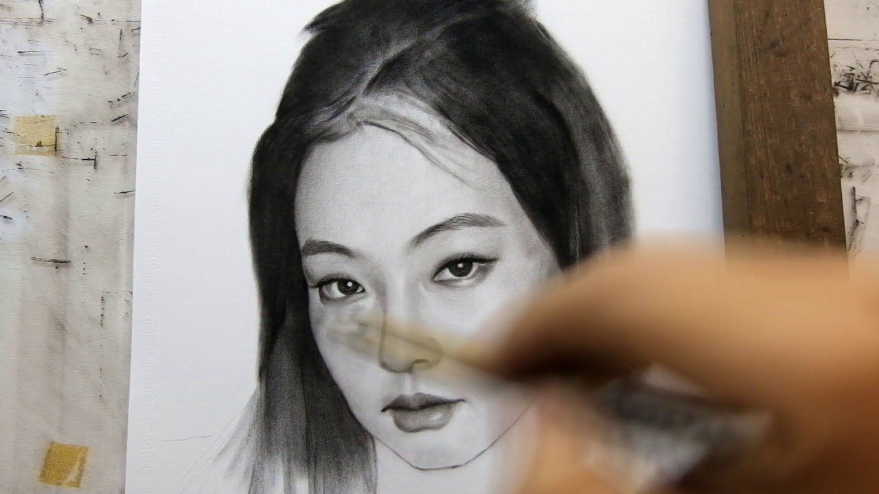 Speed Drawing / Blackpink Jennie - YouTube