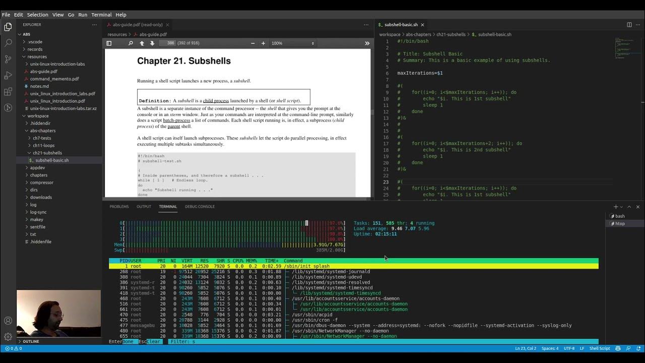 Eğitim - Bash Scripting - ABS Guide - Ders 6 - YouTube
