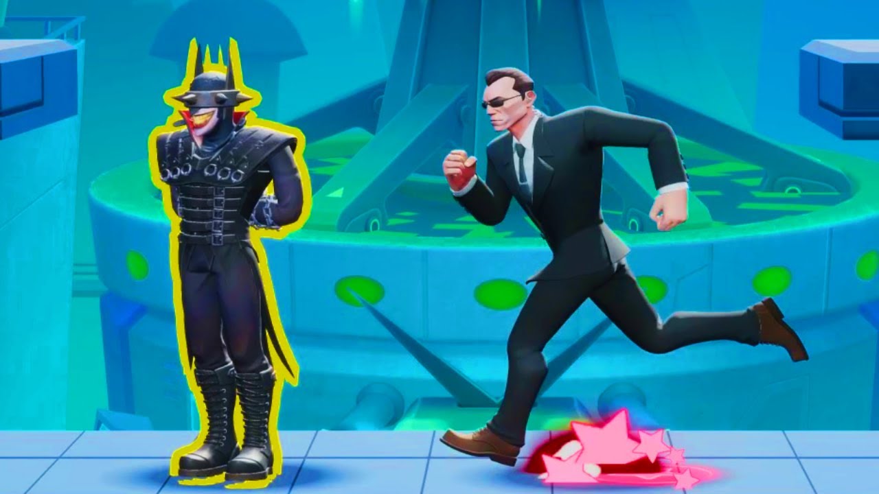 MultiVersus - Agent Smith Boss Fight (4K) - YouTube