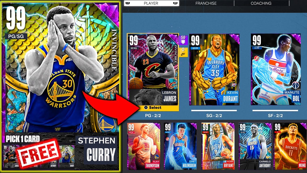 I Used Invincible Steph Curry with ALL 99 Stats to Build a New GOD ...