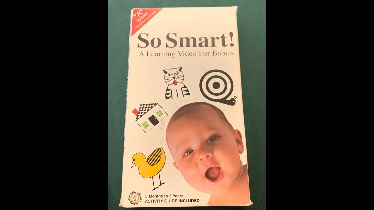 So Smart! Volume 1 Simulating Sights & Sounds 1997 VHS (Full) - YouTube