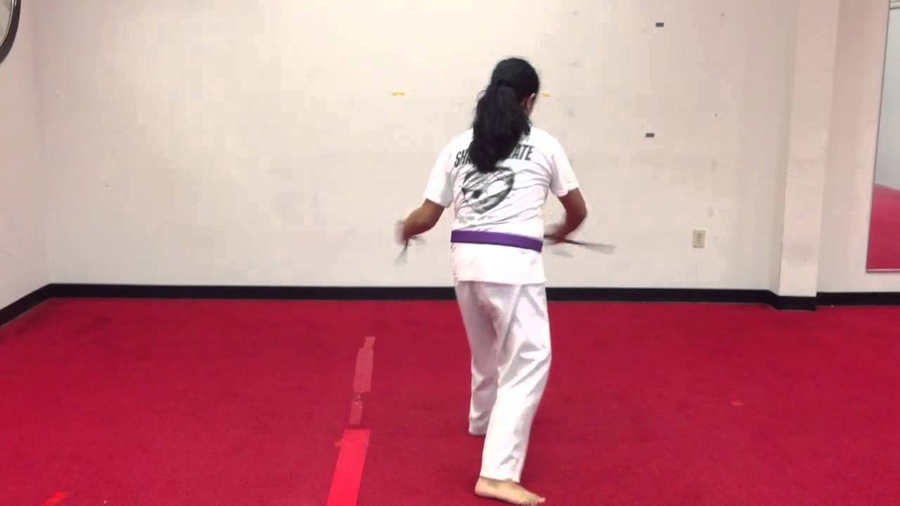 Kung fu san soo cha/sai form #1 - YouTube