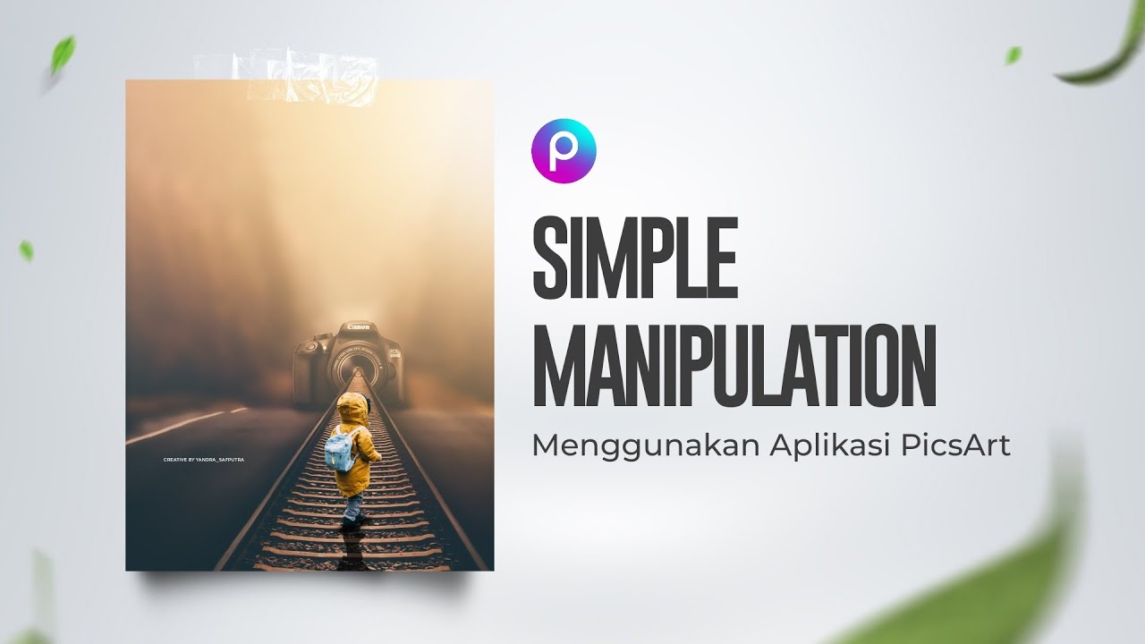 SIMPLE MANIPULATION WITH PICSART - YouTube