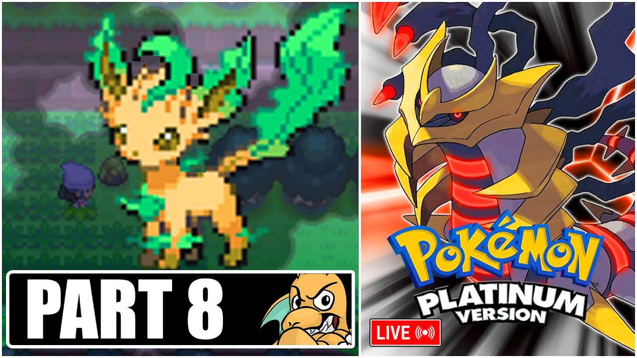 Pokemon Platinum Walkthrough Part 8 NUZLOCKE - Leafeon Evolution - YouTube