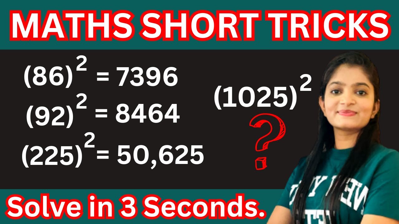 Short Trick 3 Sec How To Find Square Short Trick 3 Sec How To Find Square