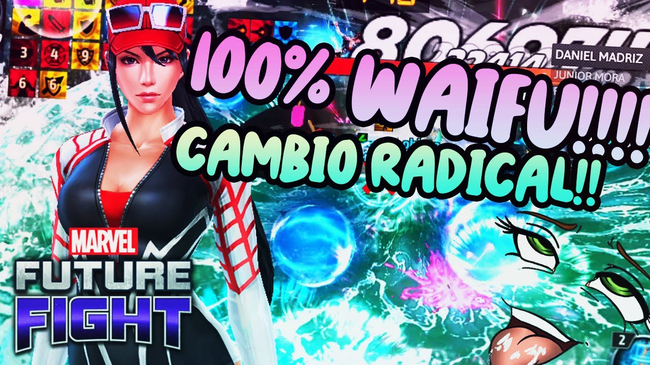 [MARVEL FUTURE FIGHT] SILK NUEVO UNIFORME DE VERANO DEMASIADO DAÑO Y ...