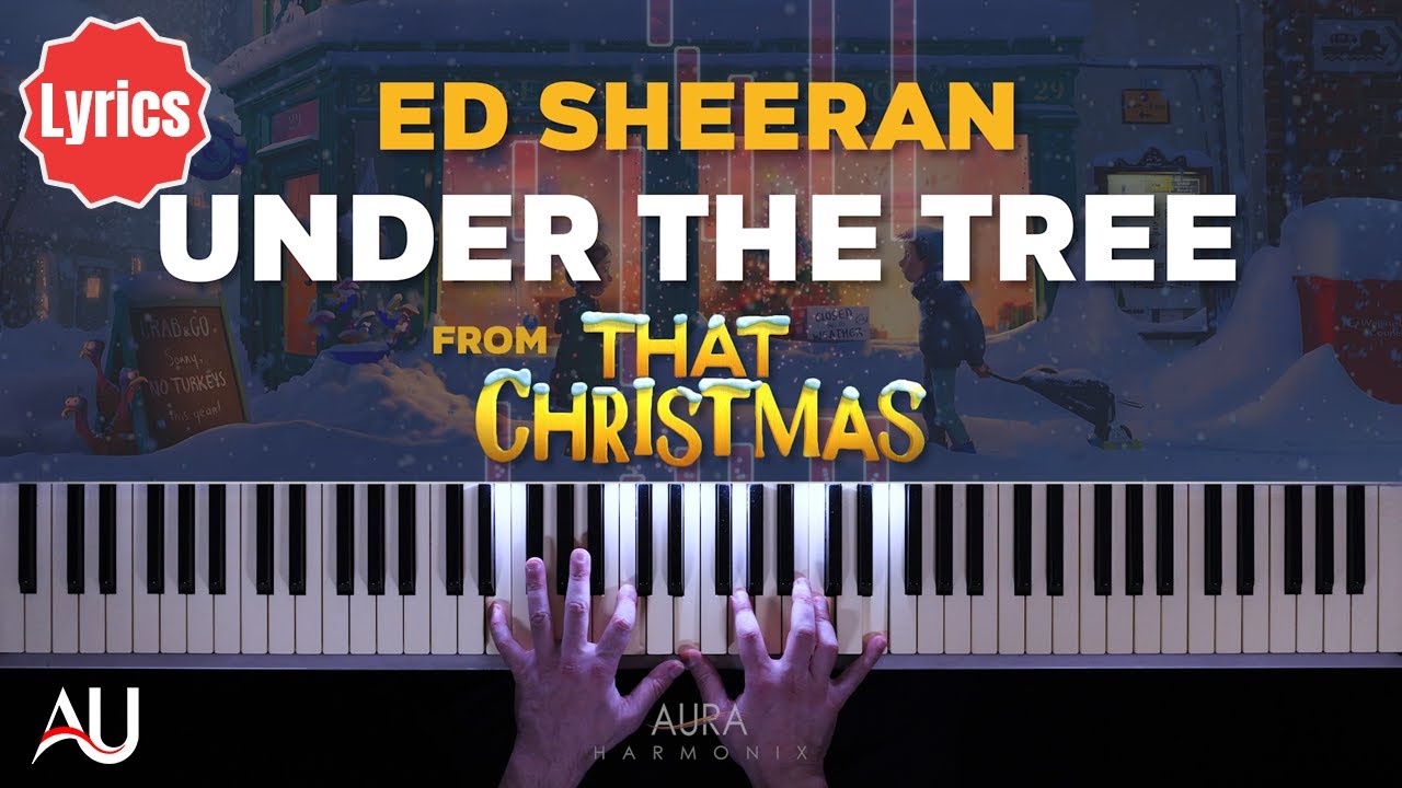 Under the Tree (from “That Christmas”) | Piano Cover + Visualizer ...