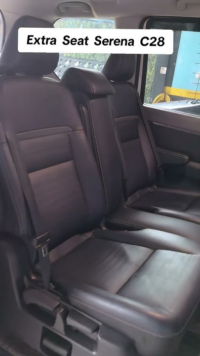 Extra seat Serena C28. - YouTube