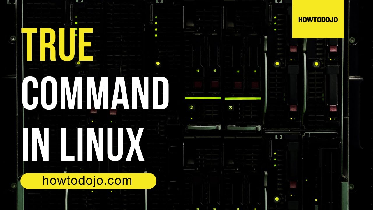 true Command in Linux - YouTube