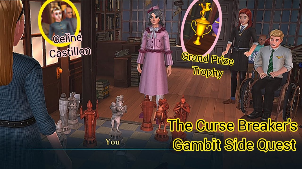 The Curse Breaker's Gambit Side Quest || harry Potter Hogwarts mystery ...