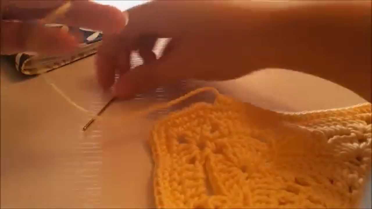 How to make an invisible fasten-off for crochet - YouTube
