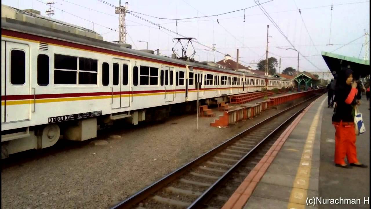 KRL JR 103系 E22F-E21F berangkat Manggarai menuju Duri - YouTube