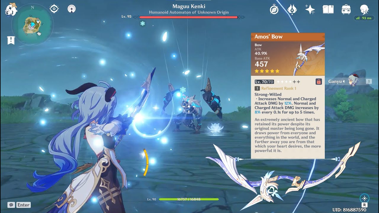 Genshin Impact Ganyu Solo Boss Fight - Episode 3 - YouTube