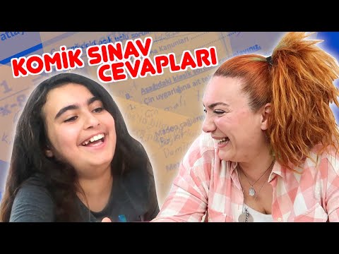 MİRA ile KOMİK SINAV CEVAPLARI OKUDUK | Umikids