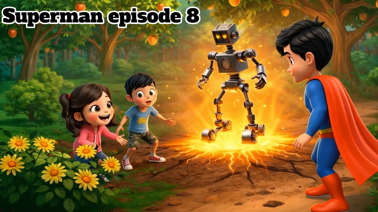Superman episode 8, Superman and robot, Doraemon cartoon, shiva cartoon ...