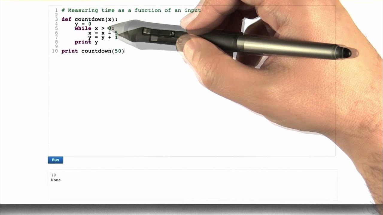 Counting Steps - Intro to Algorithms - YouTube