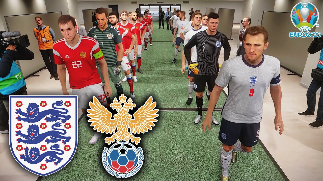 England vs Russia | UEFA EURO 2021 | Gameplay & Full match - YouTube