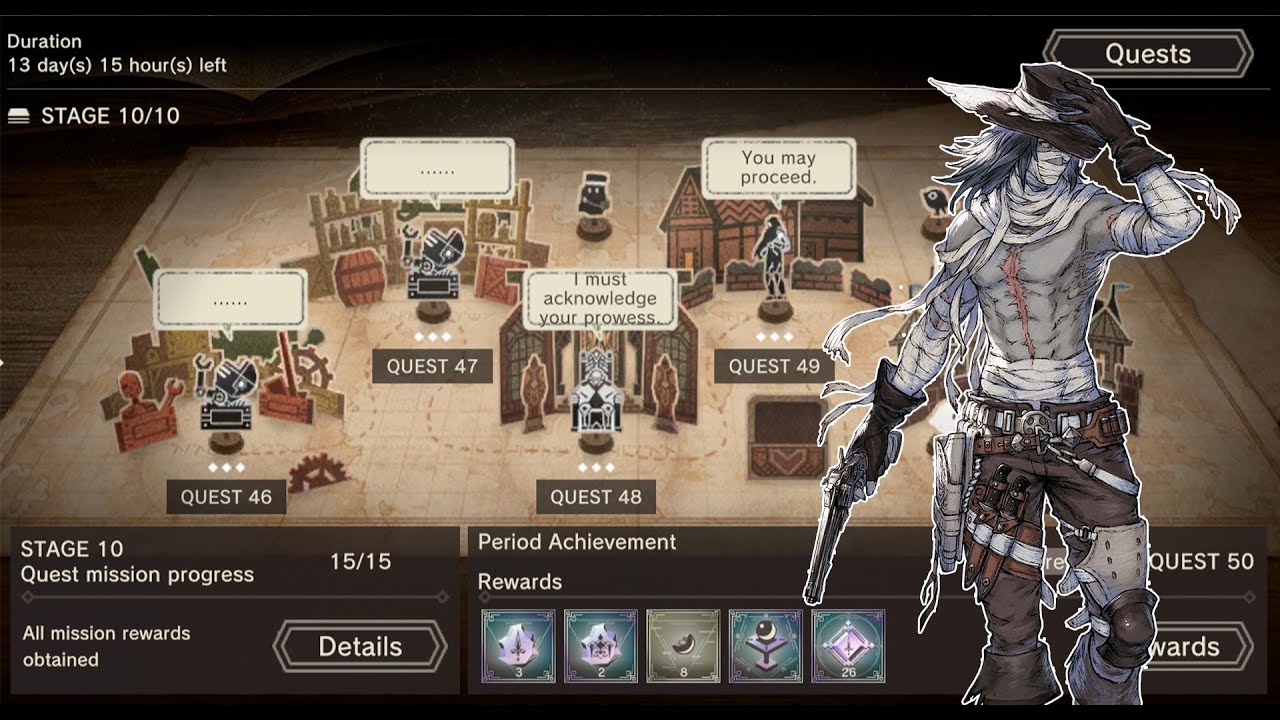 Nier Reincarnation: Fate Board Shadow vol. 10 (Dimos) - YouTube